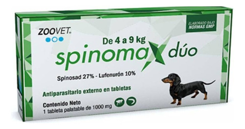 Spinomax Duo De 4 A 9 Kg - Alfadri Pet Shop